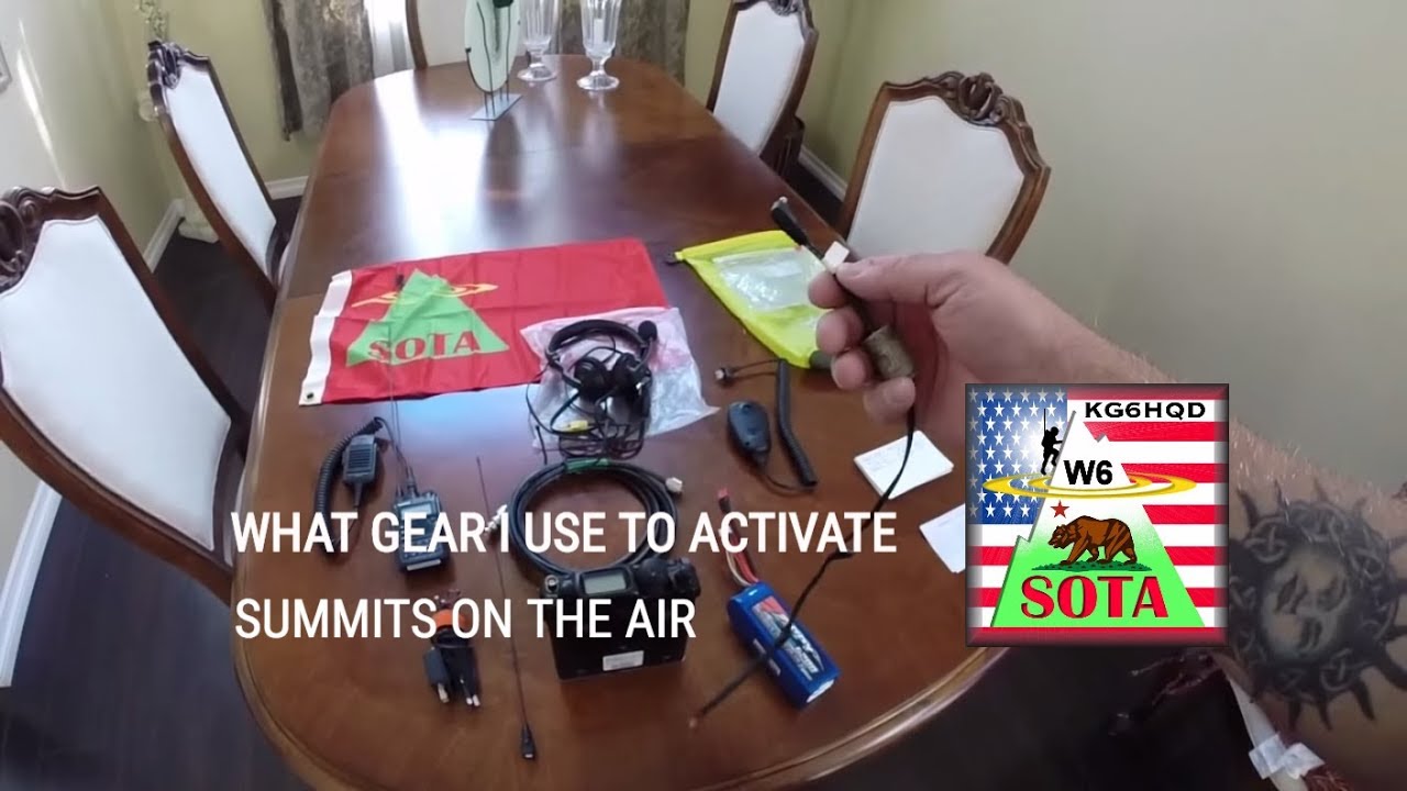 An insider look at the SOTA Ham Radio Gear I use! - YouTube