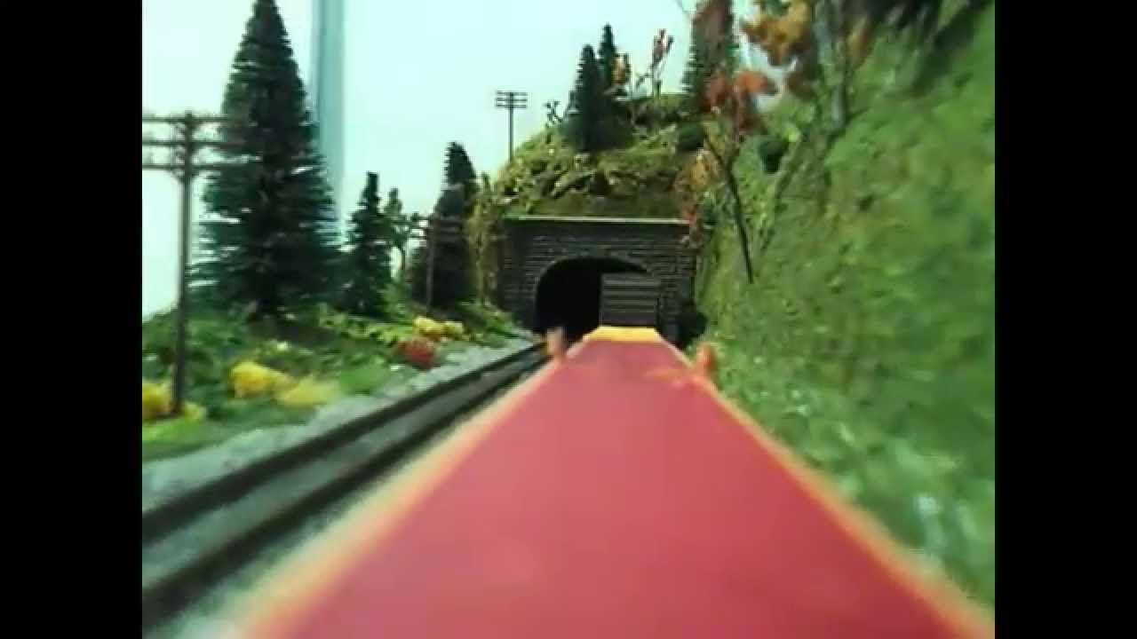 Reading Pacific RR Caboose View - YouTube