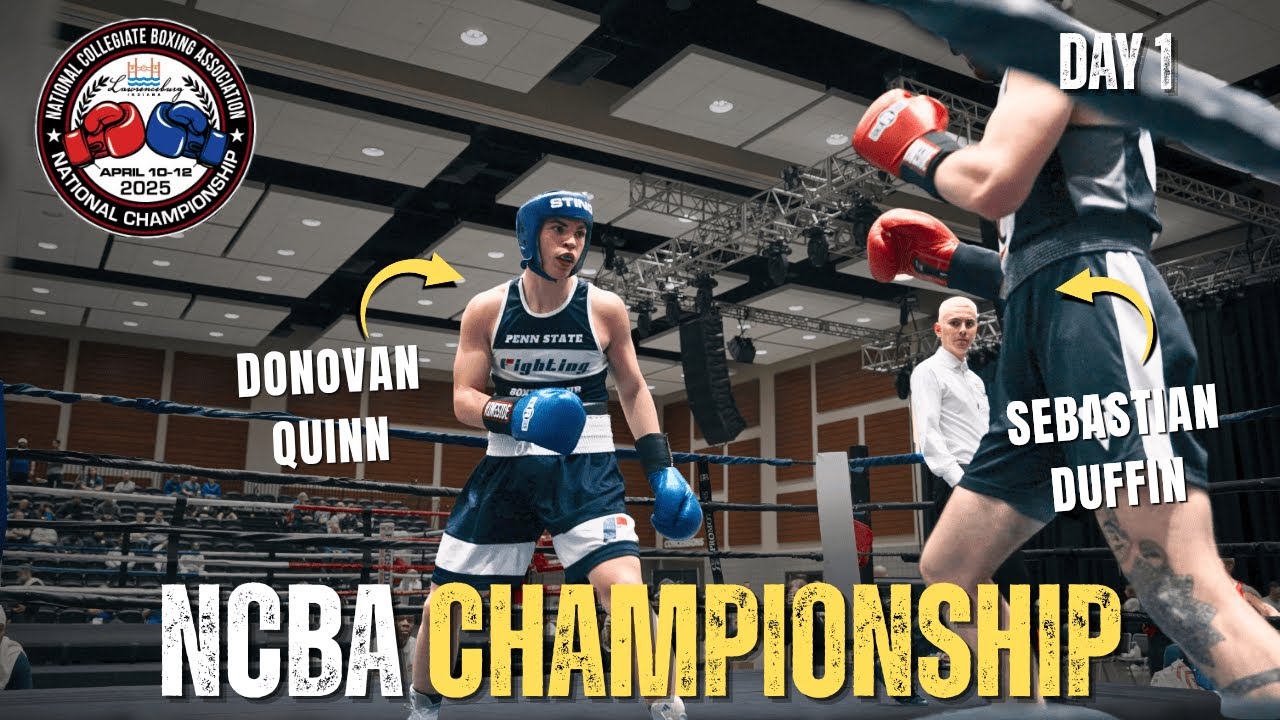 NCBA TOURNAMENT! BEST College Amateur Boxers Go HEAD TO HEAD! DAY 1 ...