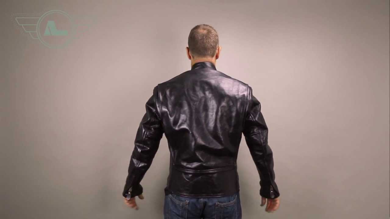 Alexander Leathers Dirt Rider Horween Chromexcel Steerhide Black - YouTube