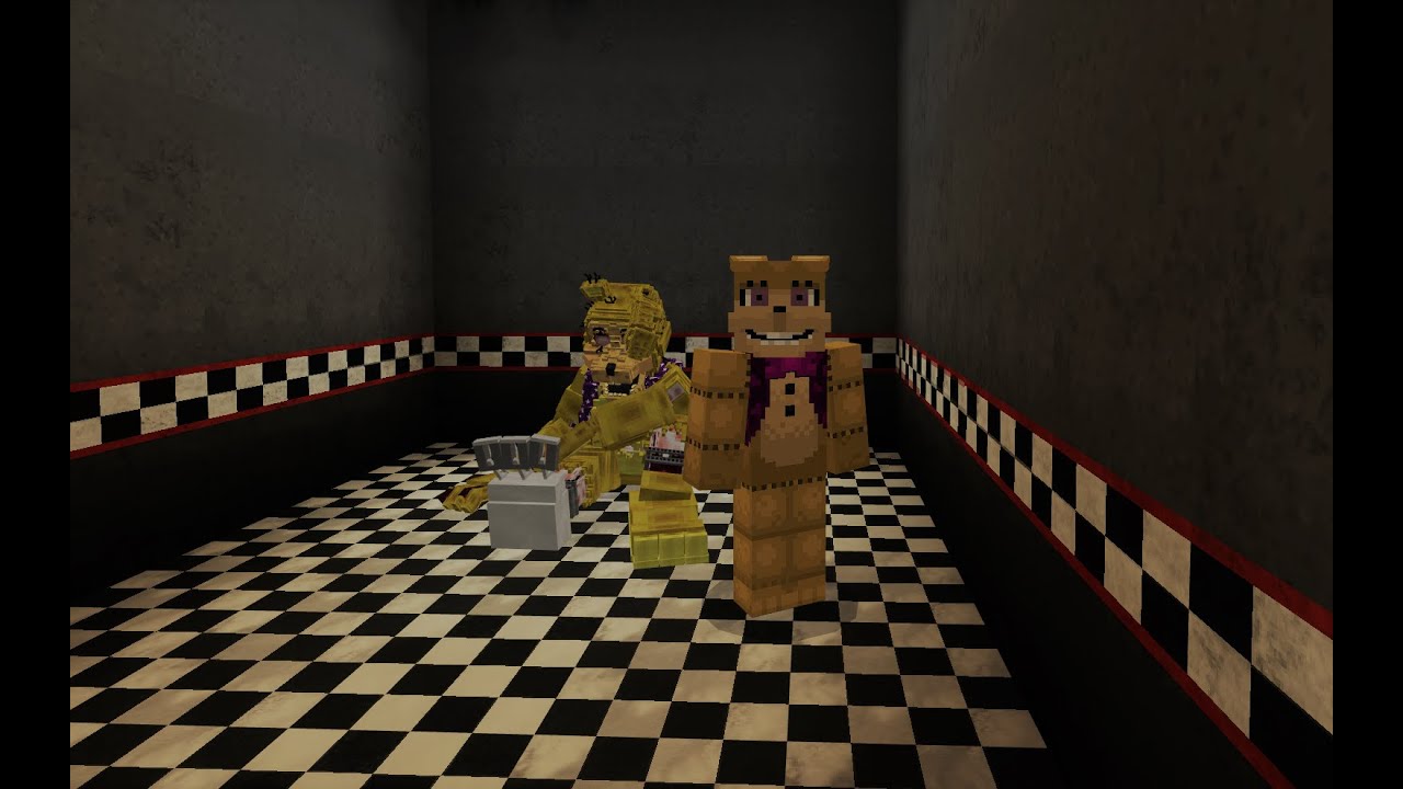 Minecraft FNAF Movie Origins "Glitchtrap!!" Part 9 - YouTube