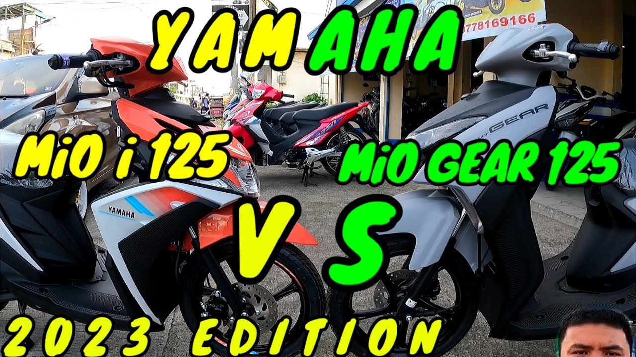 YAMAHA MIO i 125 2023 MODEL VS YAMAHA MIO GEAR 125 2023 MODEL | PRICE ...
