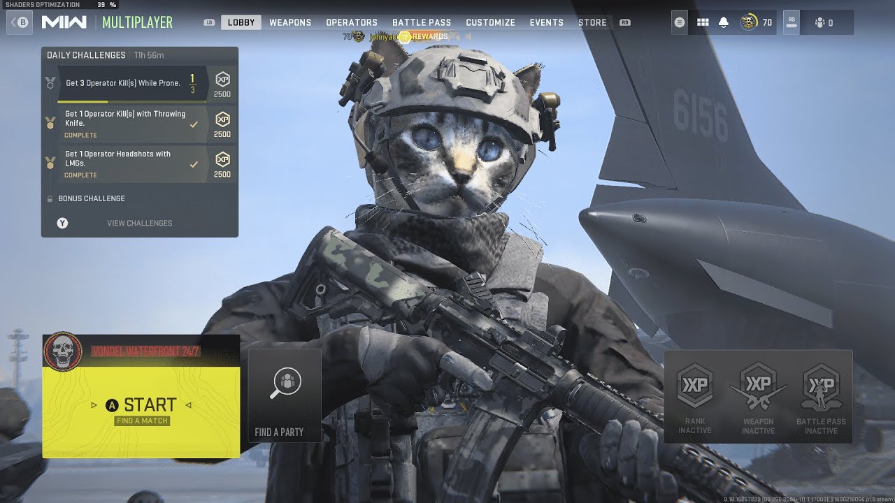 Call of Duty Modern Warfare 2 Gameplay, Whisker Tango, Наші Котики ...