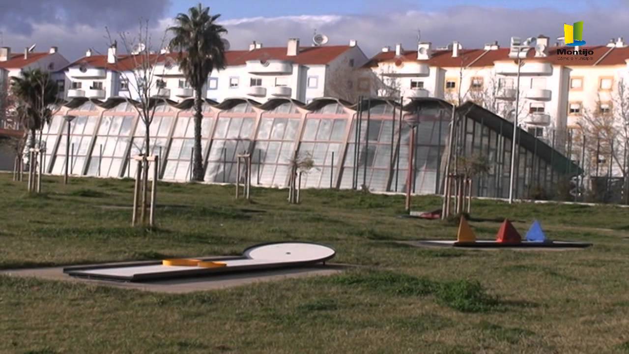Parque Urbano das Piscinas do Montijo - YouTube