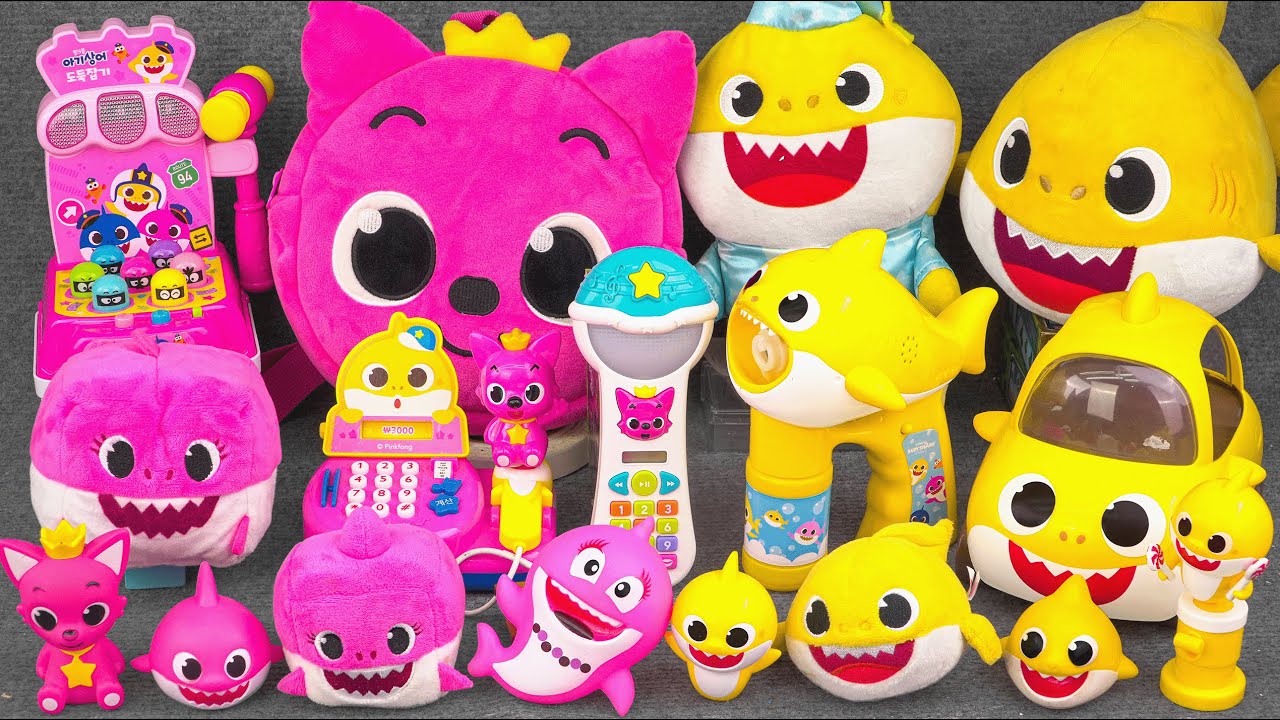 77 Minutes PINKFONG Collection Unboxing - Satisfying Unboxing (ASMR ...