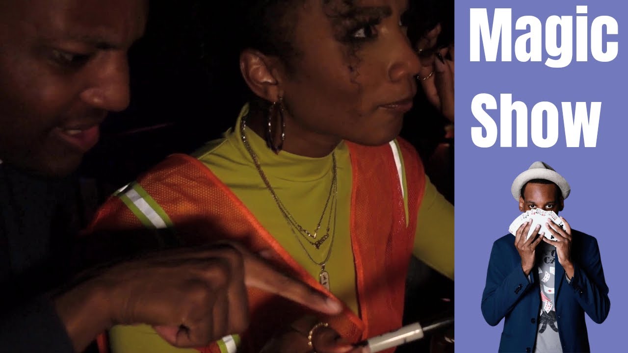 Card Tricks 2022 Strolling Magic Show - YouTube