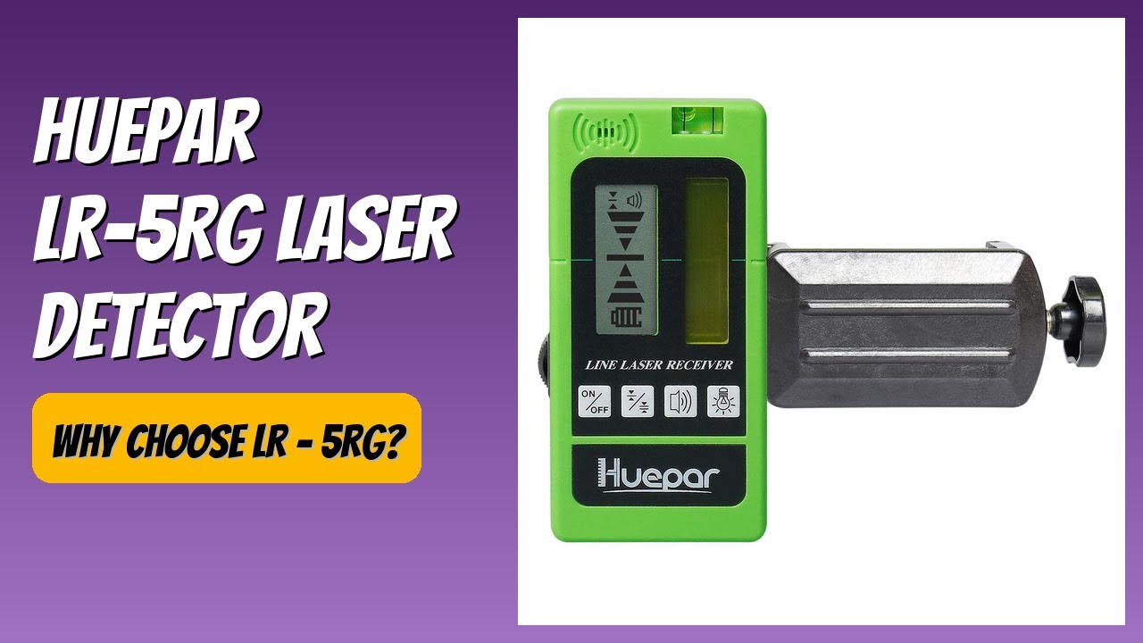 REVIEW (2026): Huepar LR-5RG Laser Detector. Features. - YouTube