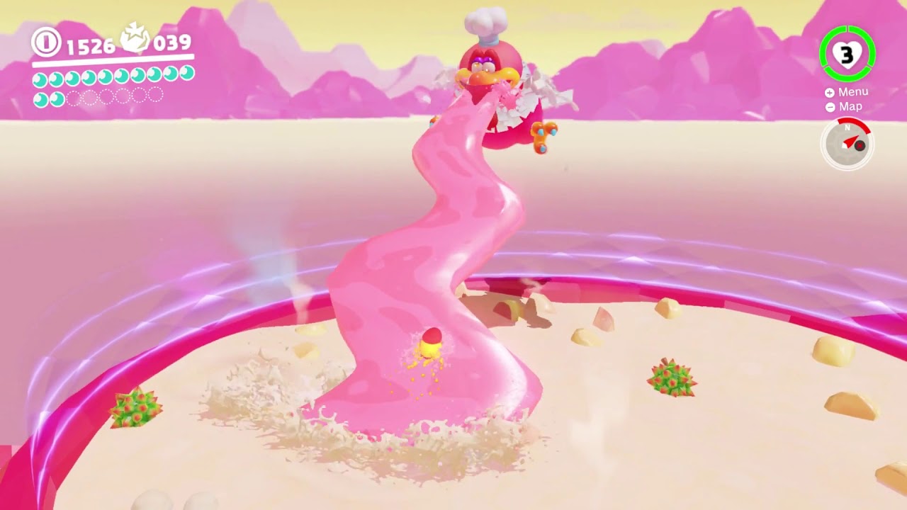 Let's Play Mario Odyssey Episode 12 Part 3, The Luncheon Kingdom, A ...
