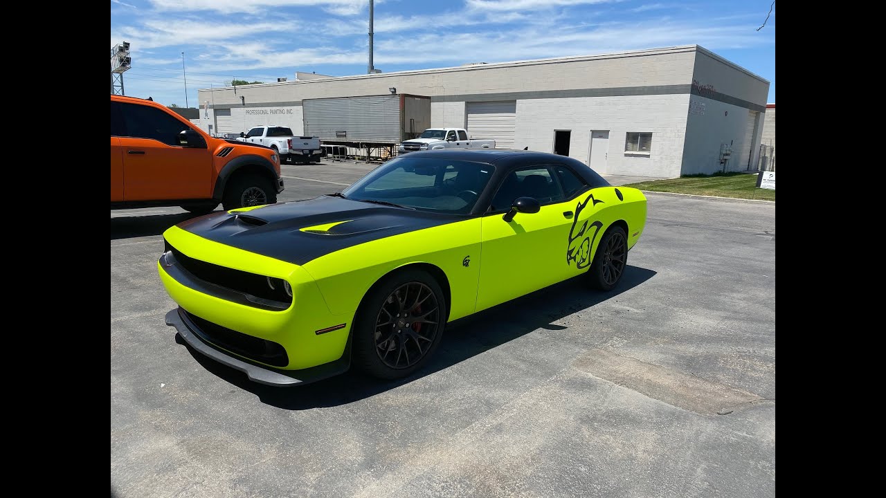 Hellcat Wrap - YouTube
