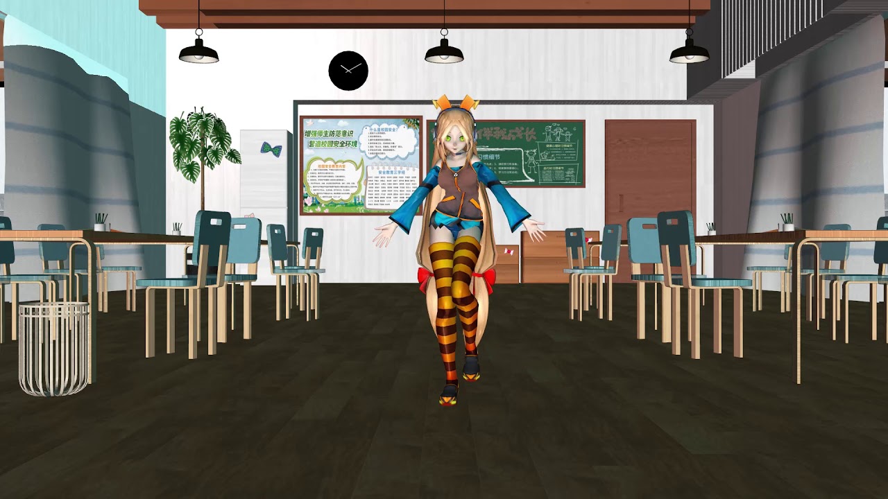 【MMD+DLS!】Unity Chan dance on FIESTA by IZ_ONE 【Fixed Camera】 - YouTube