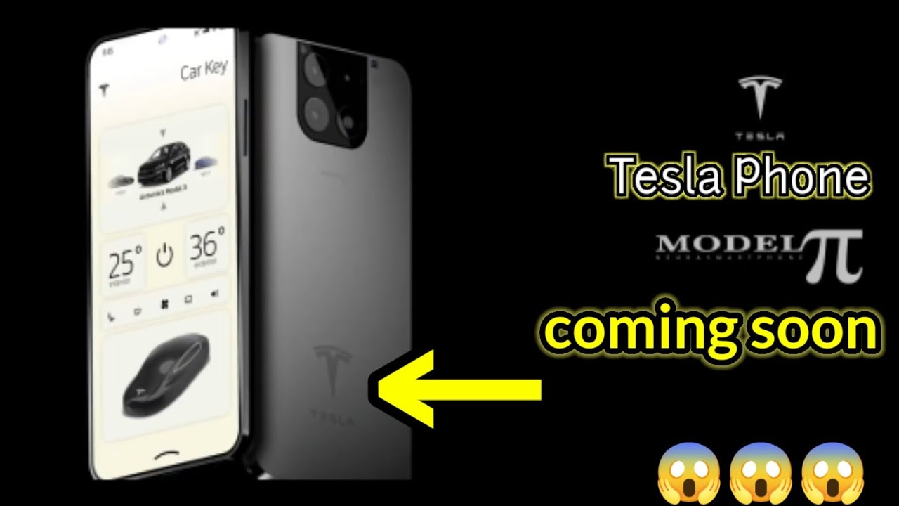Tesla Phone 📱 | Real Tesla Model π 🤔| #Techie - YouTube
