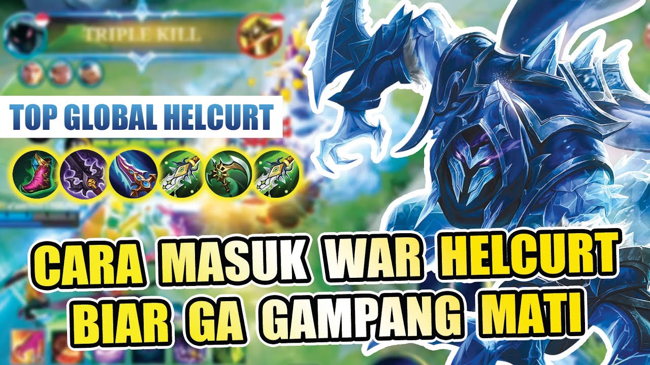 MONSTER HYPER HELCURT! BUILD FOR ONE SHOT DELETE! TOP GLOBAL HELCURT! TUTORIAL HELCURT - MLBB ...