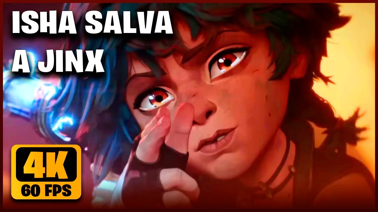 Isha salva a Jinx sacrificándose - Final del Acto 2 - Arcane Temporada ...
