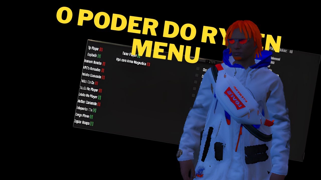 FiveM GTA RP - NOVO MOD MENU PARA FIVE-M [RYZEN MENU] - YouTube