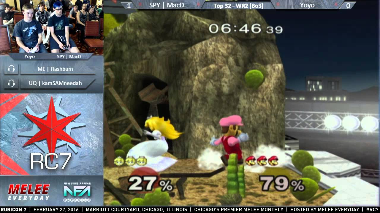 Rubicon 7 - SPY | MacD (Peach) vs. Yoyo (Luigi) - Top 32, WR2 - YouTube