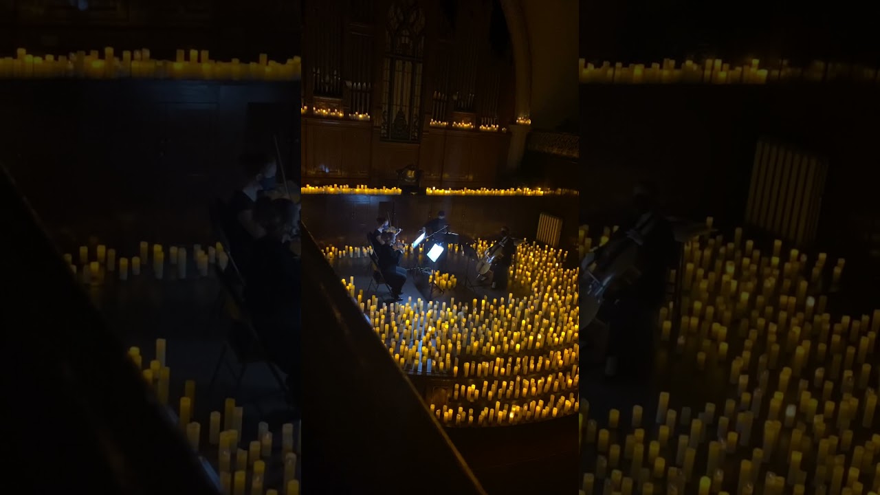 Candlelight string quartet lord of the rings - YouTube