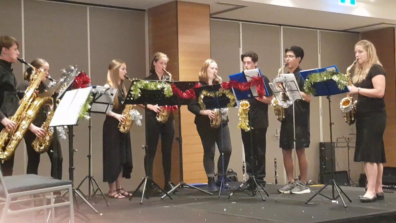 RCM sax ensemble - Don't get around much anymore - 18 December 2018 ...