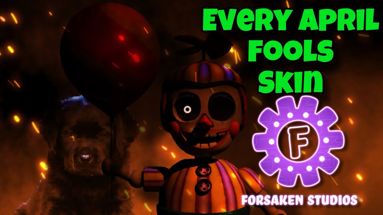 FORSAKEN AR: EVERY APRIL FOOLS SKIN 2024 - YouTube