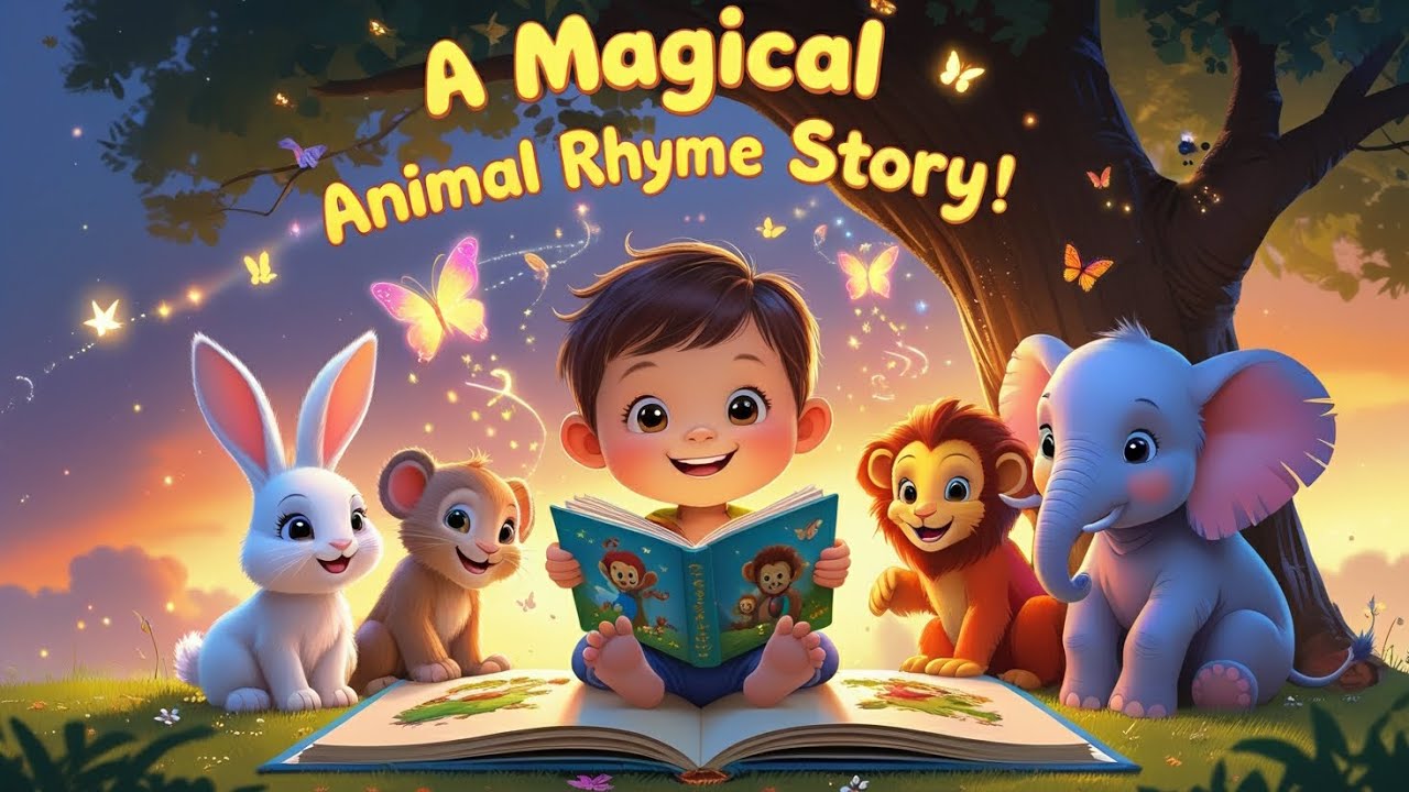A Magical Rhyme Story I Song poem Rhymes I Song Nursery Rhymes - YouTube