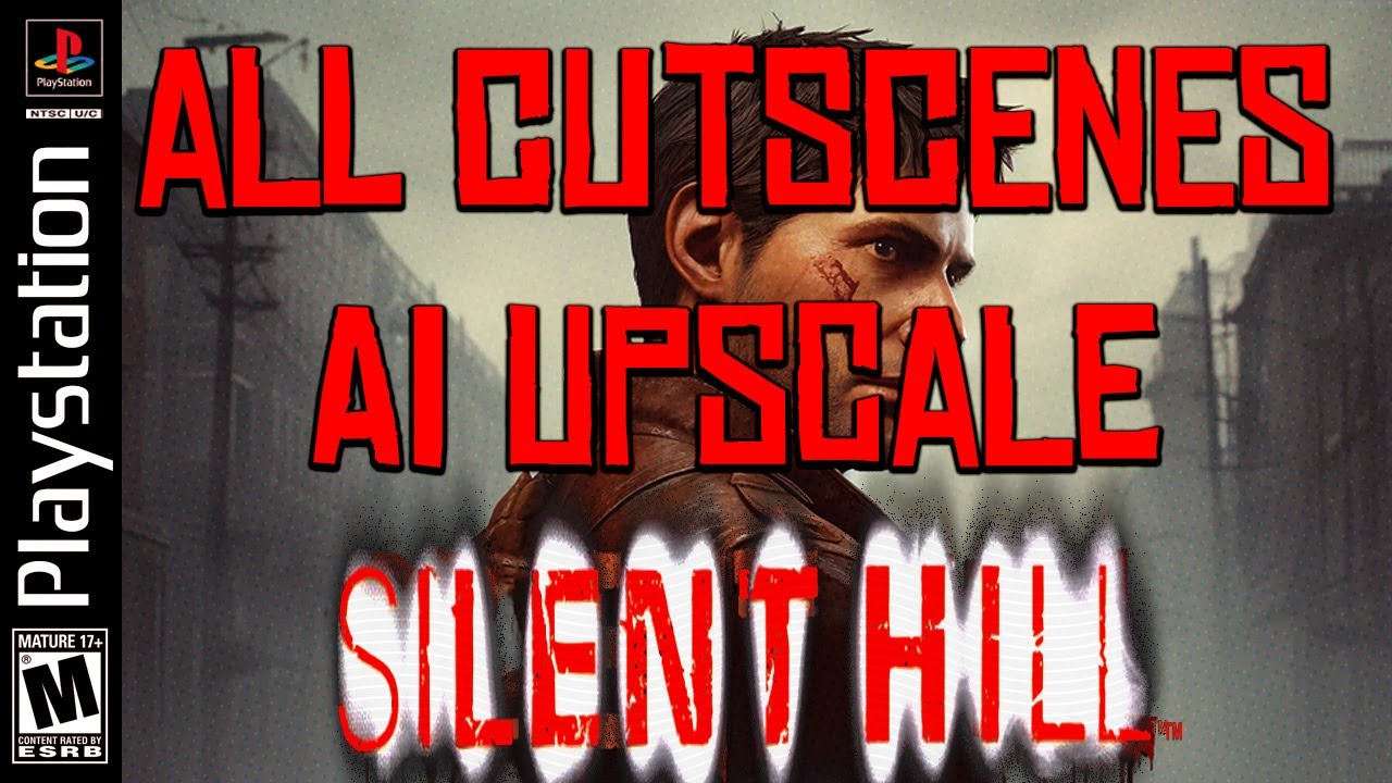 All Cutscenes Silent Hill 1 - PS1 at 60Fps 1080p Ai Upscaling - YouTube