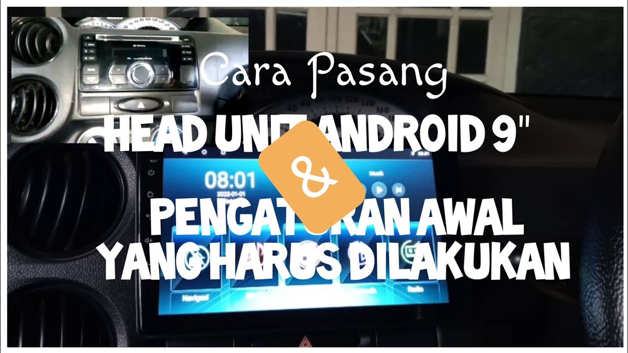 BEGINI CARA PASANG DAN SETTING HEAD UNIT ANDROID YANG BENAR - YouTube