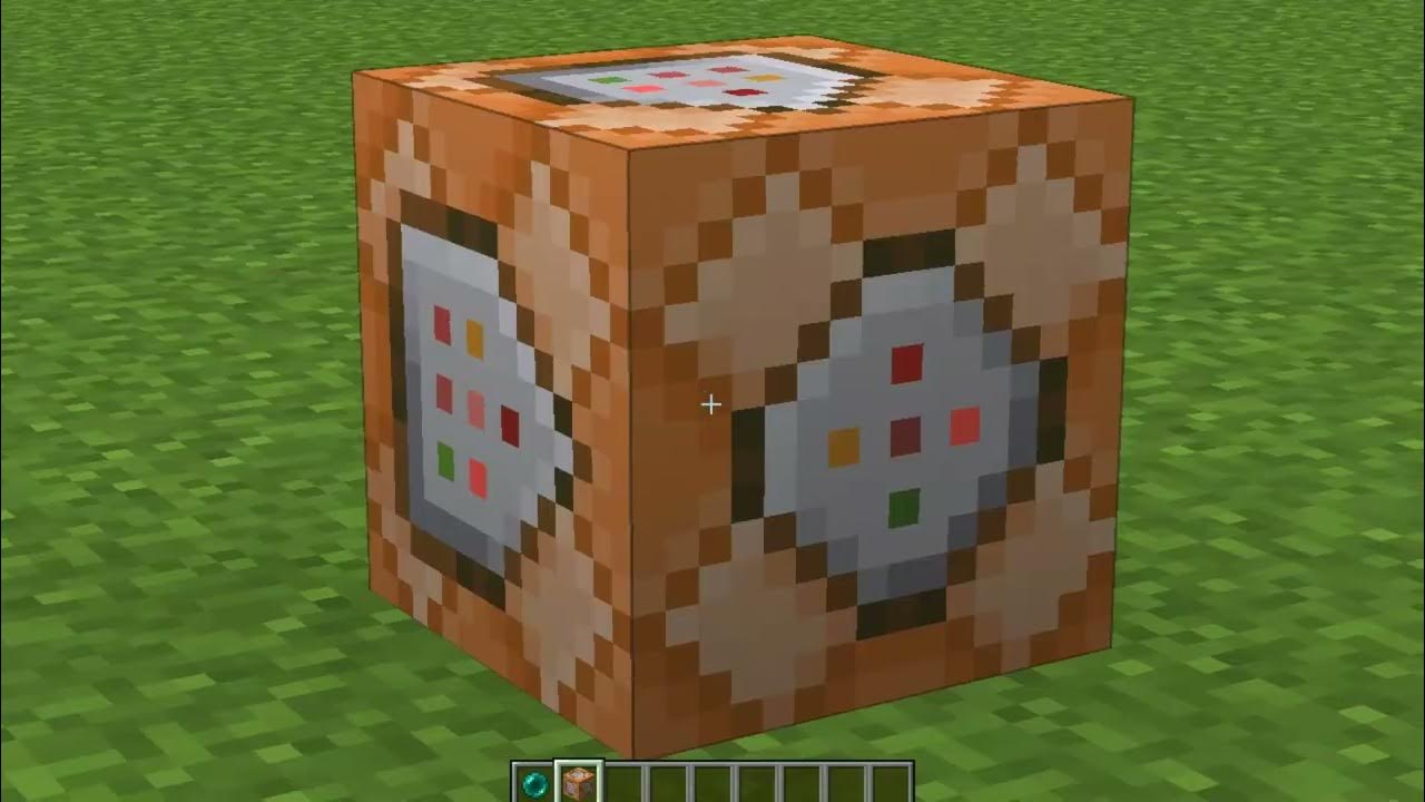 what s inside command block - YouTube