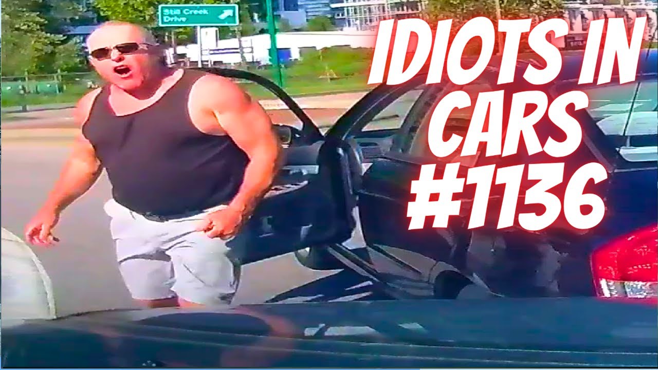 IDIOTS IN CARS #1136 - Bad drivers & Driving fails -learn how to drive ...