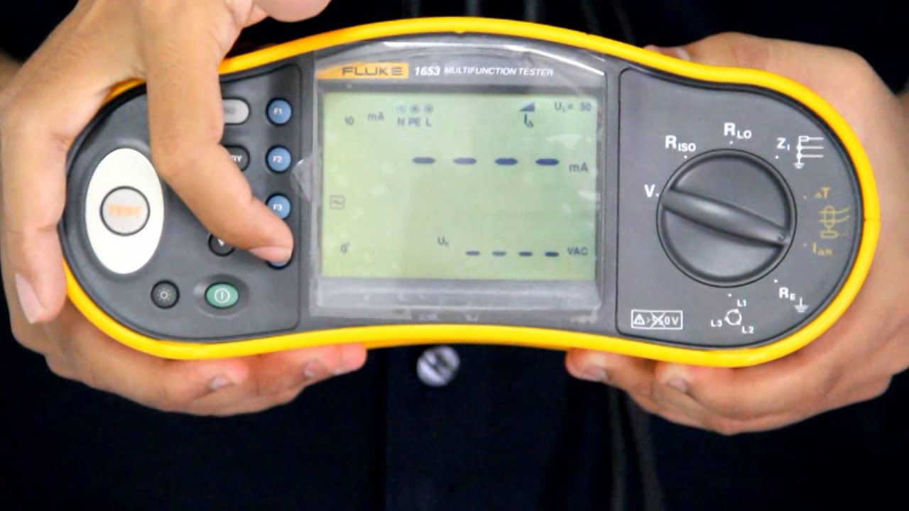 Phase sequence & RCD test - YouTube