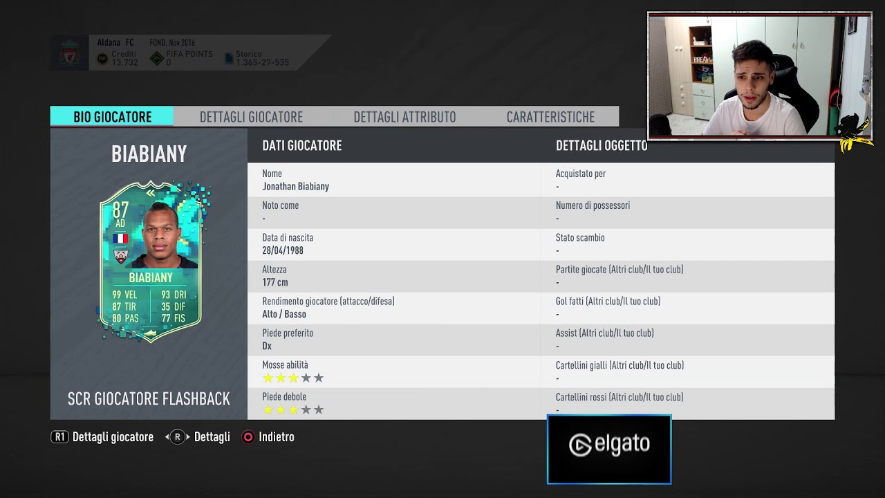 REVIEW JONATHAN BIABIANY FLASHBACK FIFA 20 !!! - YouTube