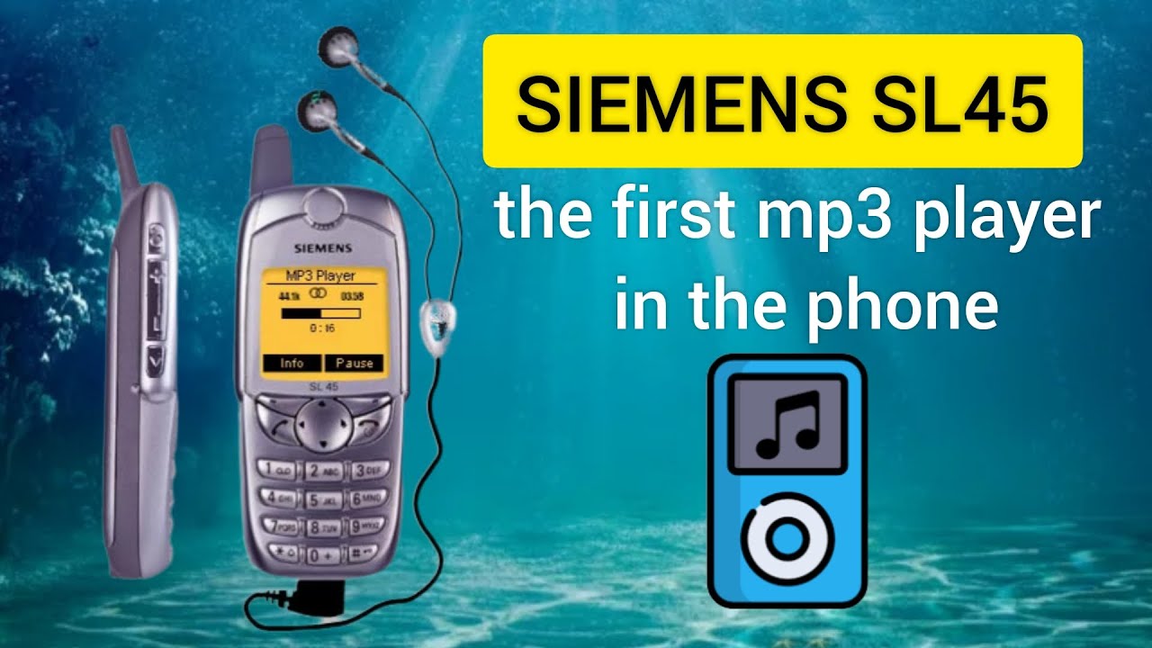 SIEMENS SL45 A LEGEND WHICH IS ALREADY ALMOST 25 YEARS OLD - YouTube