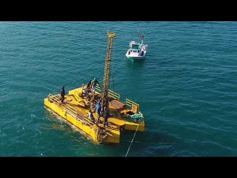 Sahil Projesi için sondaj çalışmaları başladı