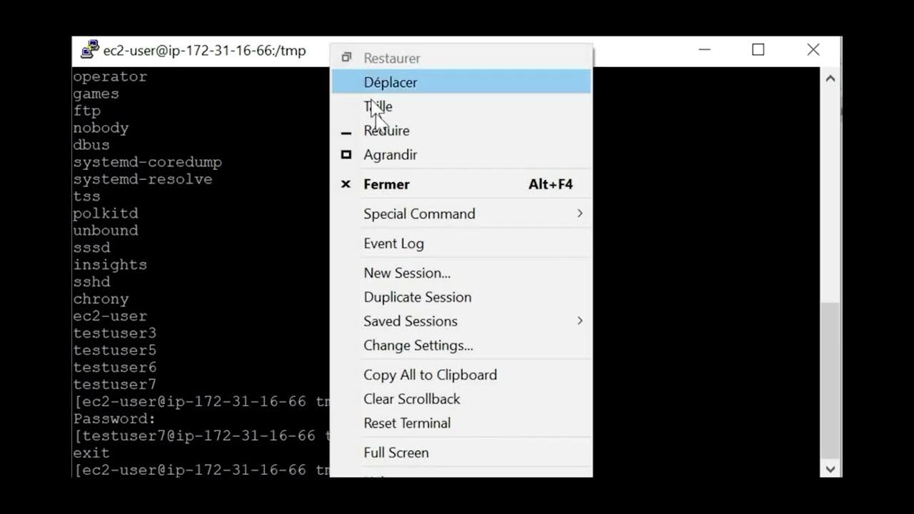 Linux Activer le SSH Password Authentication - YouTube