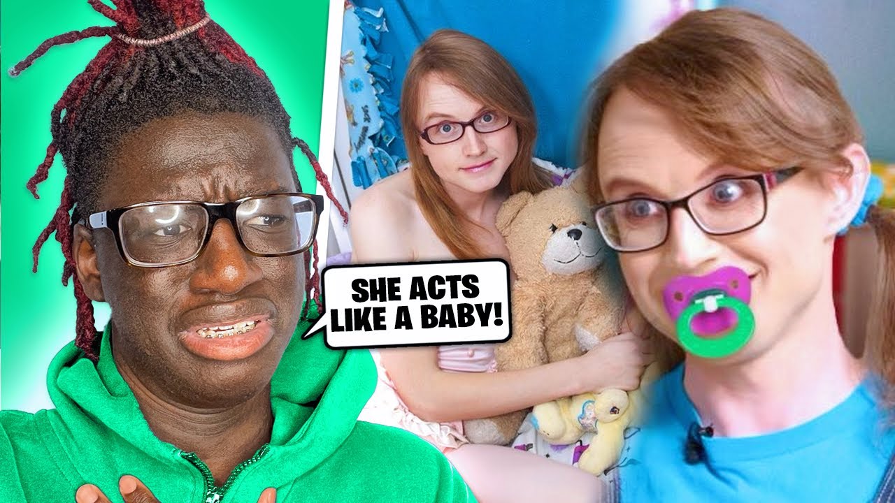 WOMAN HAS STRANGE ADDICTION TO ACTING LIKE A BABY🤦‍♂️ - YouTube