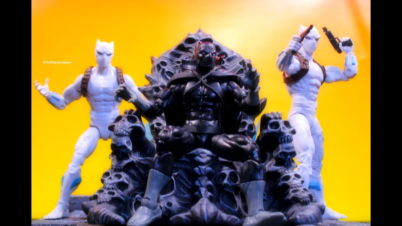 Marvel Legends BAF Attuma wave Black Panther and Hatute Zeraze action ...