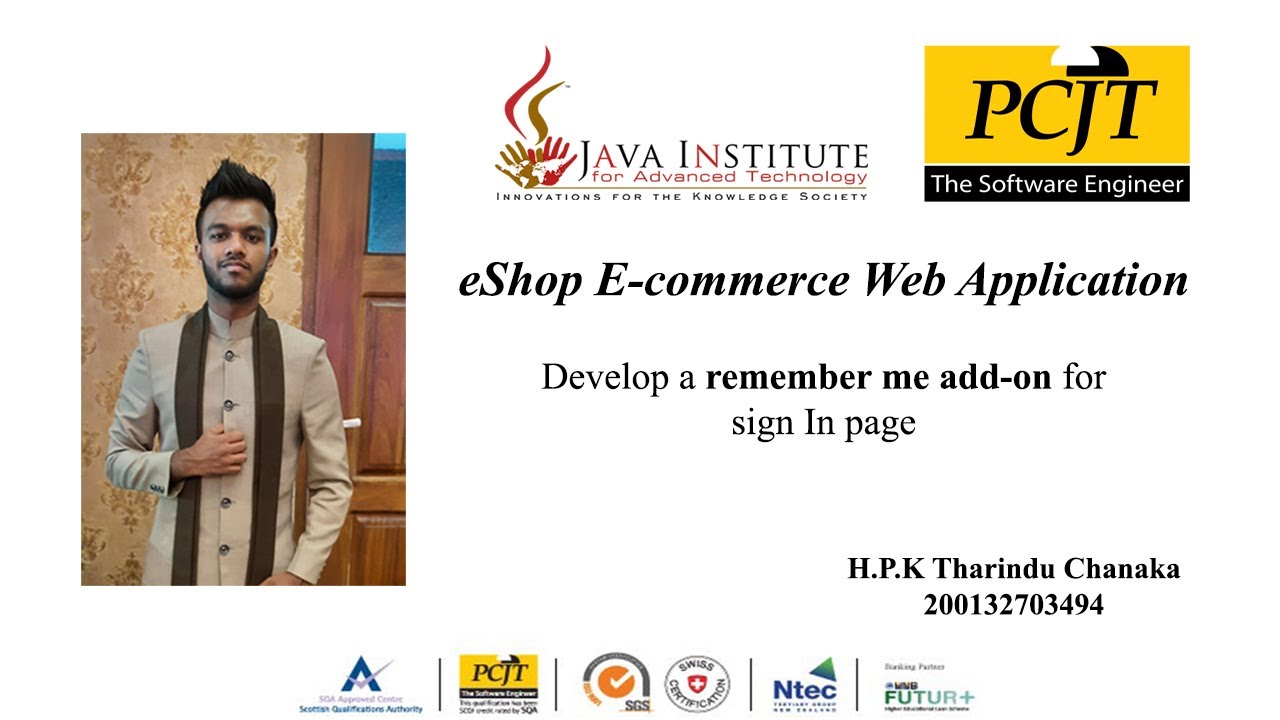 Web Project Task 04 | 1st year | semester 1| JAVA institute | Tharindu ...