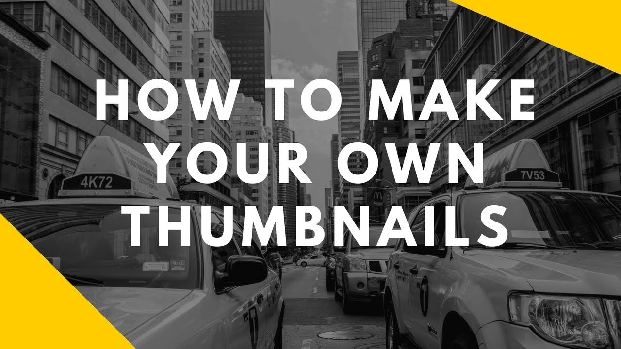 How to create your own thumbnails on Mac/Windows for free!!! - YouTube