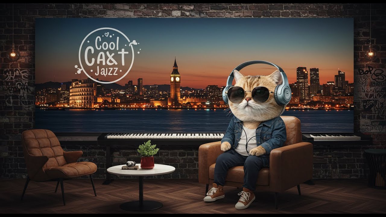Cat's Jazz Night: Relax and enjoy the music! - YouTube