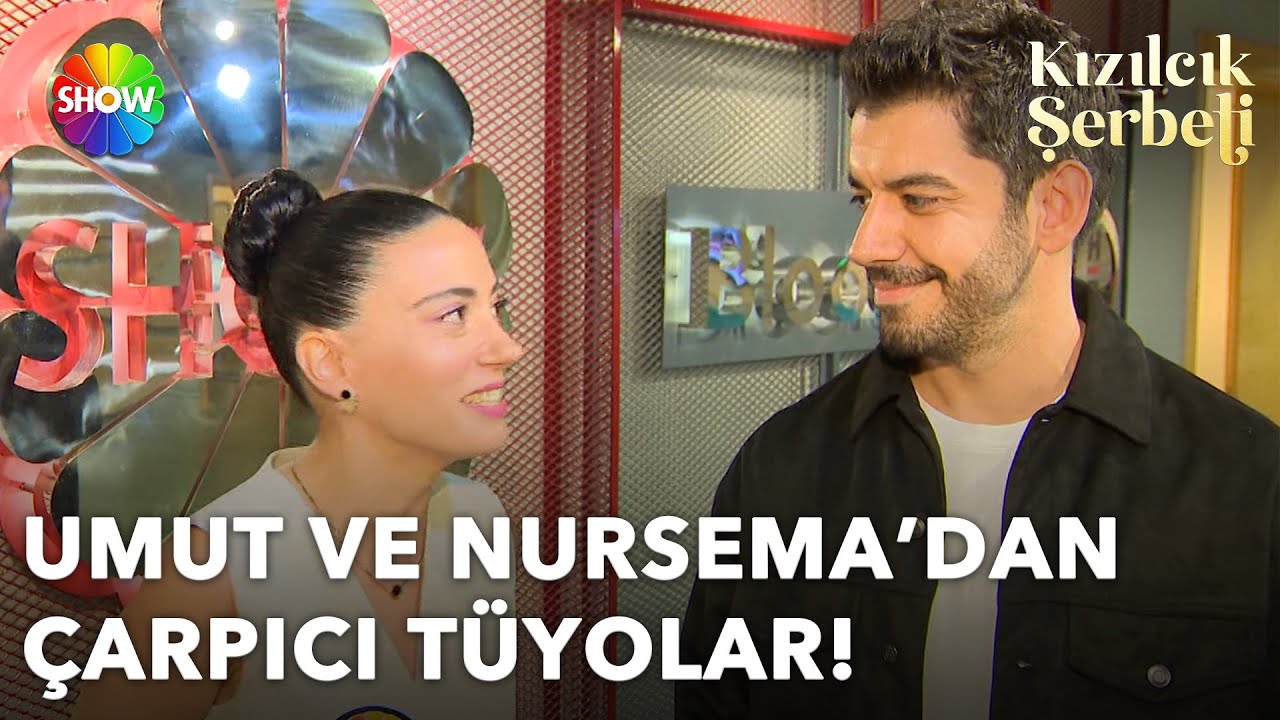 "Kızılcık Şerbeti" oyuncuları Serkan Tınmaz ve Ceren Karakoç'tan ...