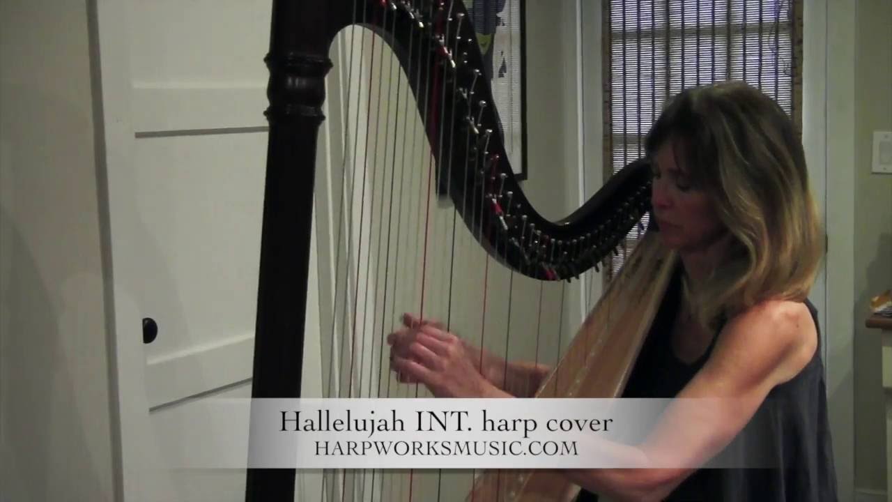 Hallelujah - INT harp cover - Michelle Whitson Stone - YouTube