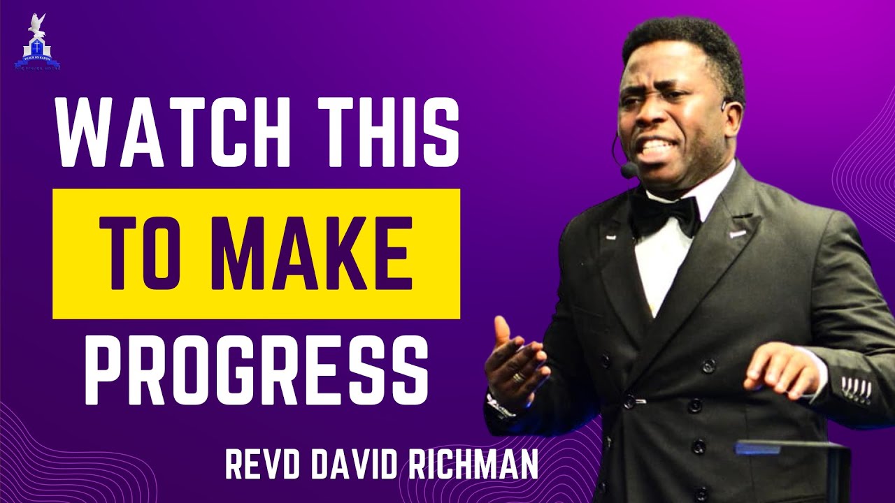 Watch This To Make Progress | Pastor David Richman - YouTube