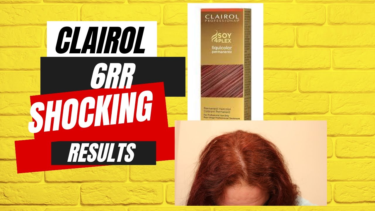 Clairol SoyPlex 6RR light Auburn Review (A+ hair color at home) - YouTube