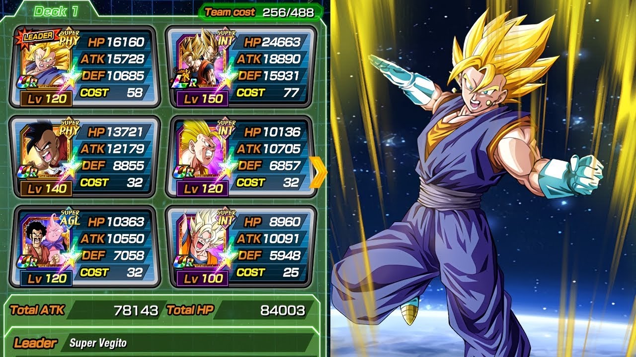 ALL RAINBOW TEAM! Dbz Dokkan Battle - YouTube