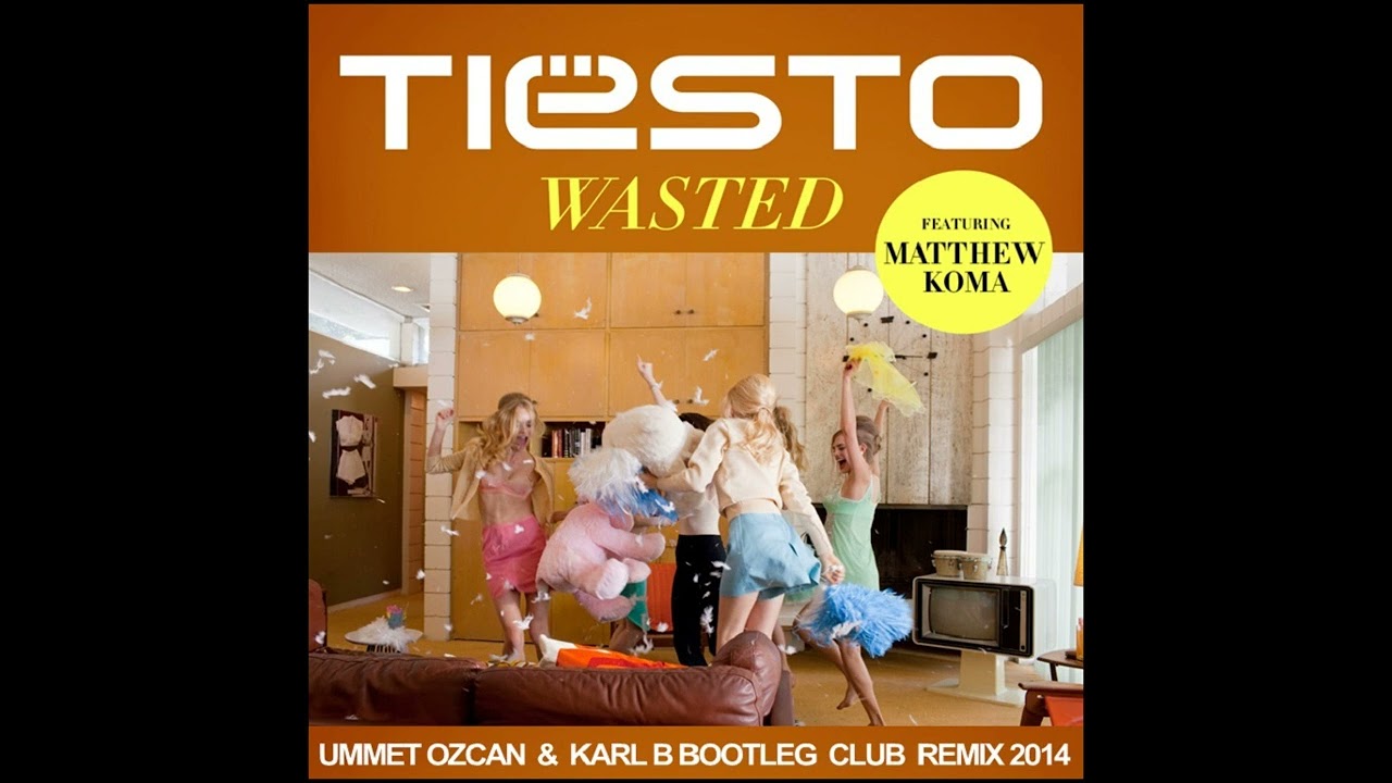Wasted Tiesto Album Cover