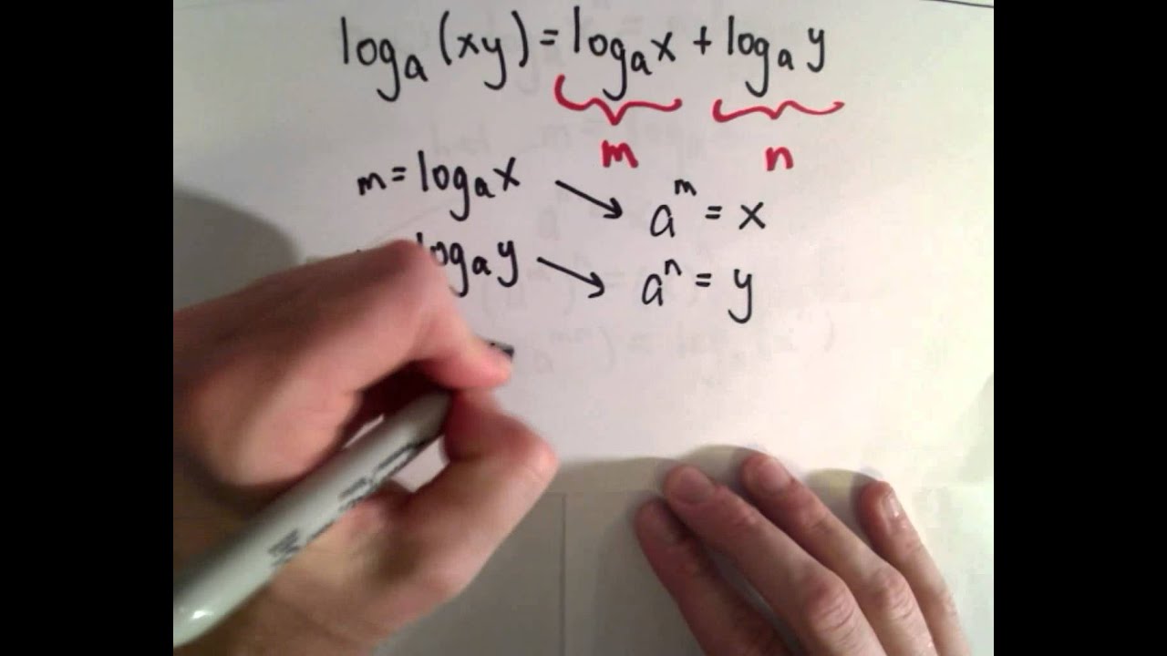 A Proof Of The Logarithm Properties YouTube