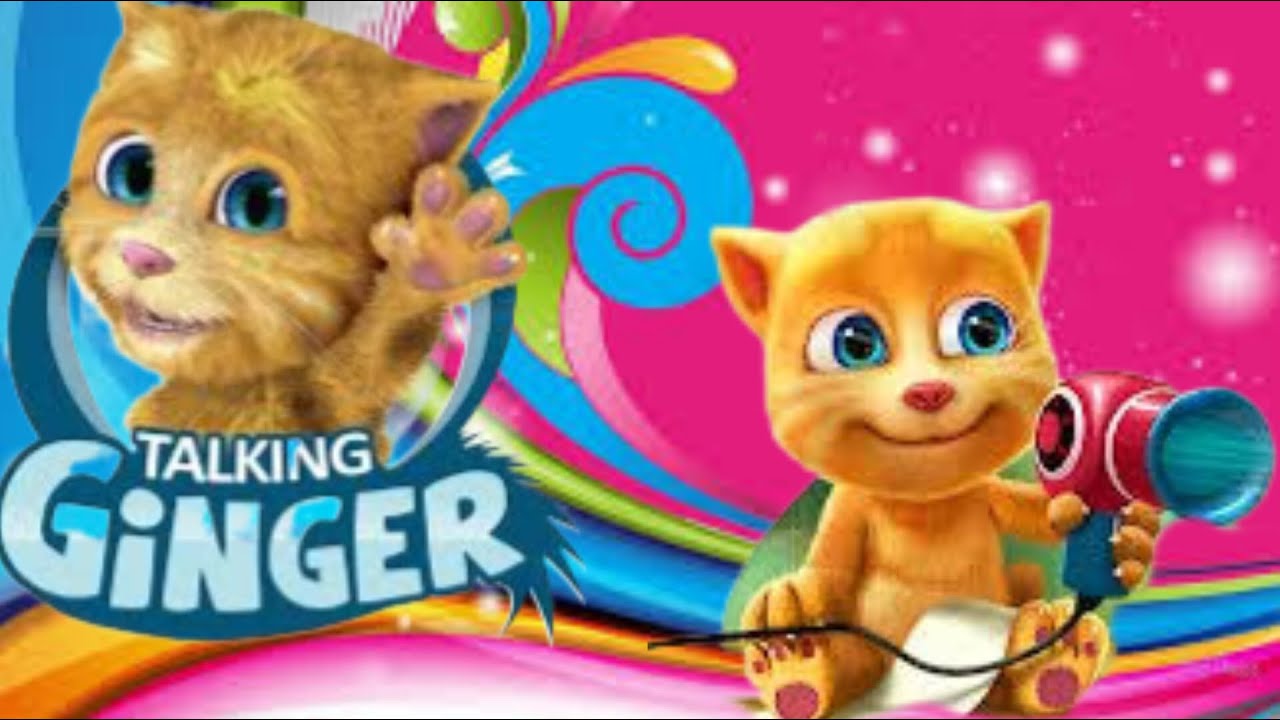Talking ginger 2 game play video |my talking tom game | enjoy video ...