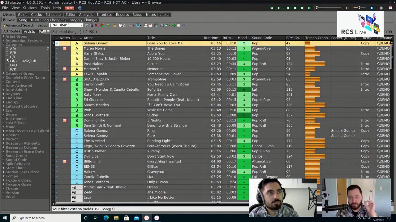 RCS Live Archives - RCS Sound Software