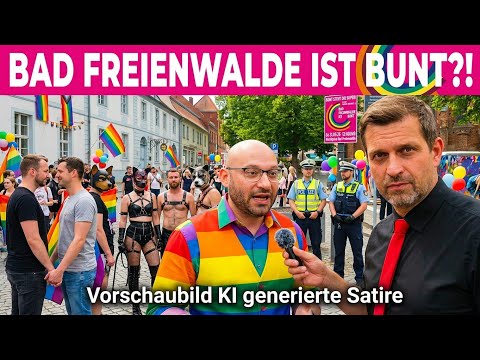 BAD FREIENWALDE IST BUNT❓️‼️👮‍♂️🌈