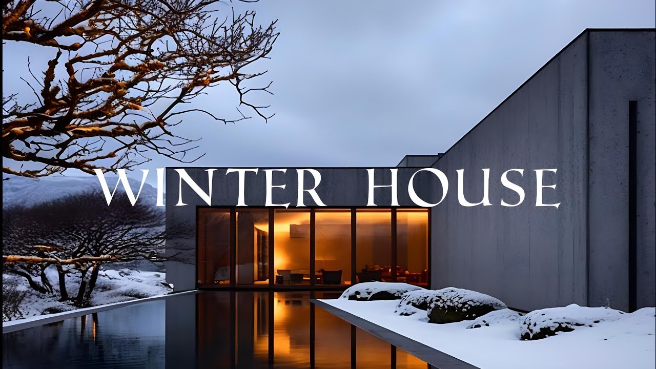 Harmonizing Architecture and Nature: Beautiful Winter House Design ...