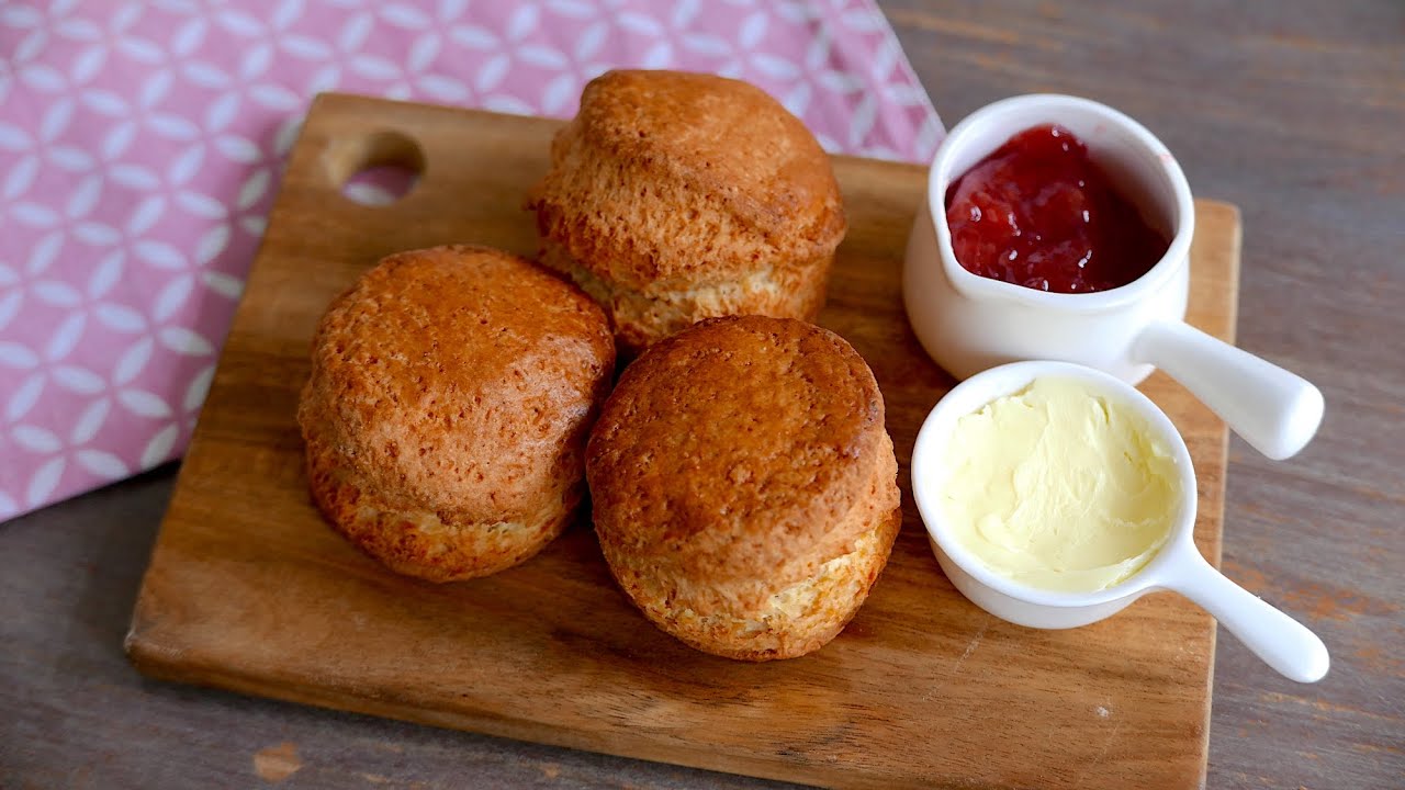 Scones Nature | wa's Cuisine | スコーン - YouTube