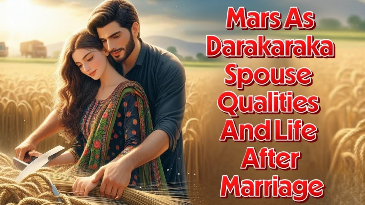 Mars as darakaraka spouse qualities and life after marriage#astrology ...